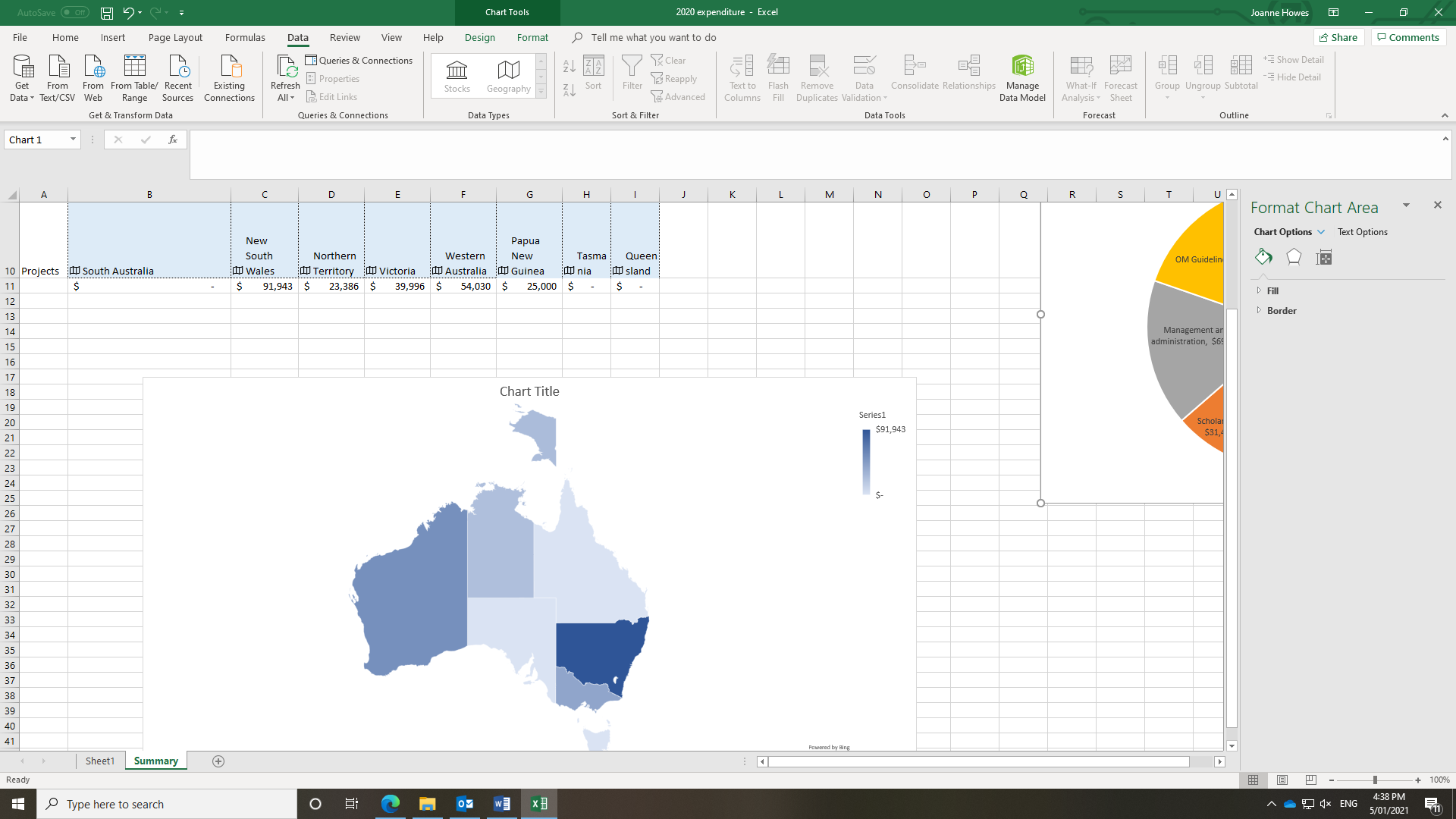 Excel map chart not mapping correctly | Microsoft Community Hub